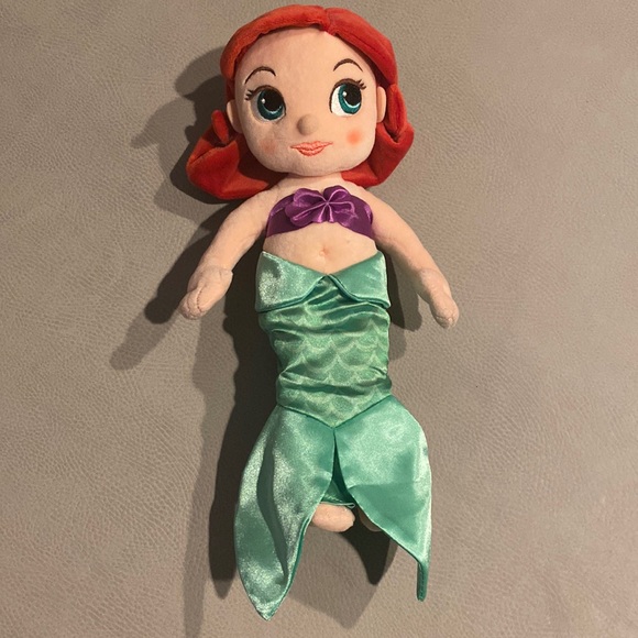 Disney | Toys | Ariel From The Little Mermaid Plush Stuffed Animal Doll ...